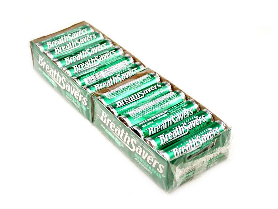 Wintergreen Breath Savers - 24 / Box – Candy Favorites