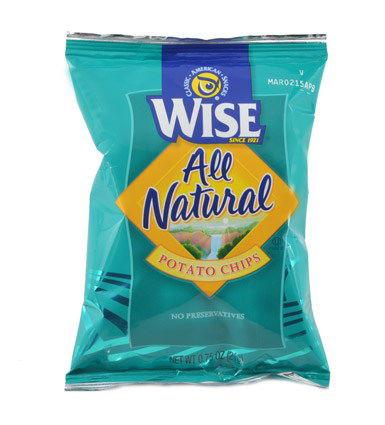 Wise All Natural Potato Chips -72 / Box – Candy Favorites
