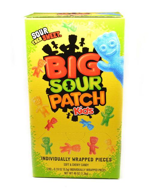 Wrapped BIG Sour Patch Kids - 240 / Box – Candy Favorites