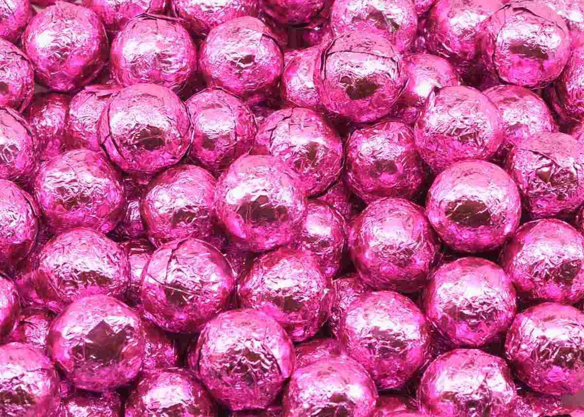 Wrapped Pink Chocolate Balls - 2 lbs. – Candy Favorites