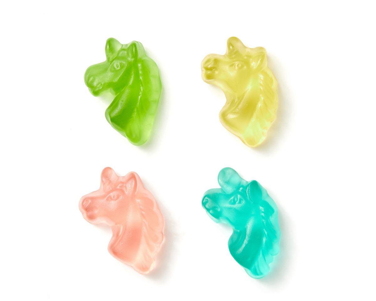 Kervan Yumy Yumy Gummi Unicorn Candy 4 oz. Bags - 12 / Box – Candy ...
