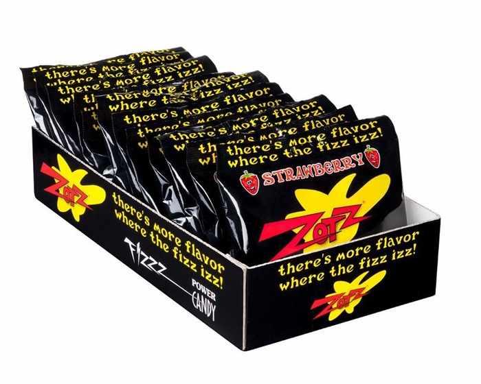 Zotz Strawberry Power Candy - 24 /Box – Candy Favorites