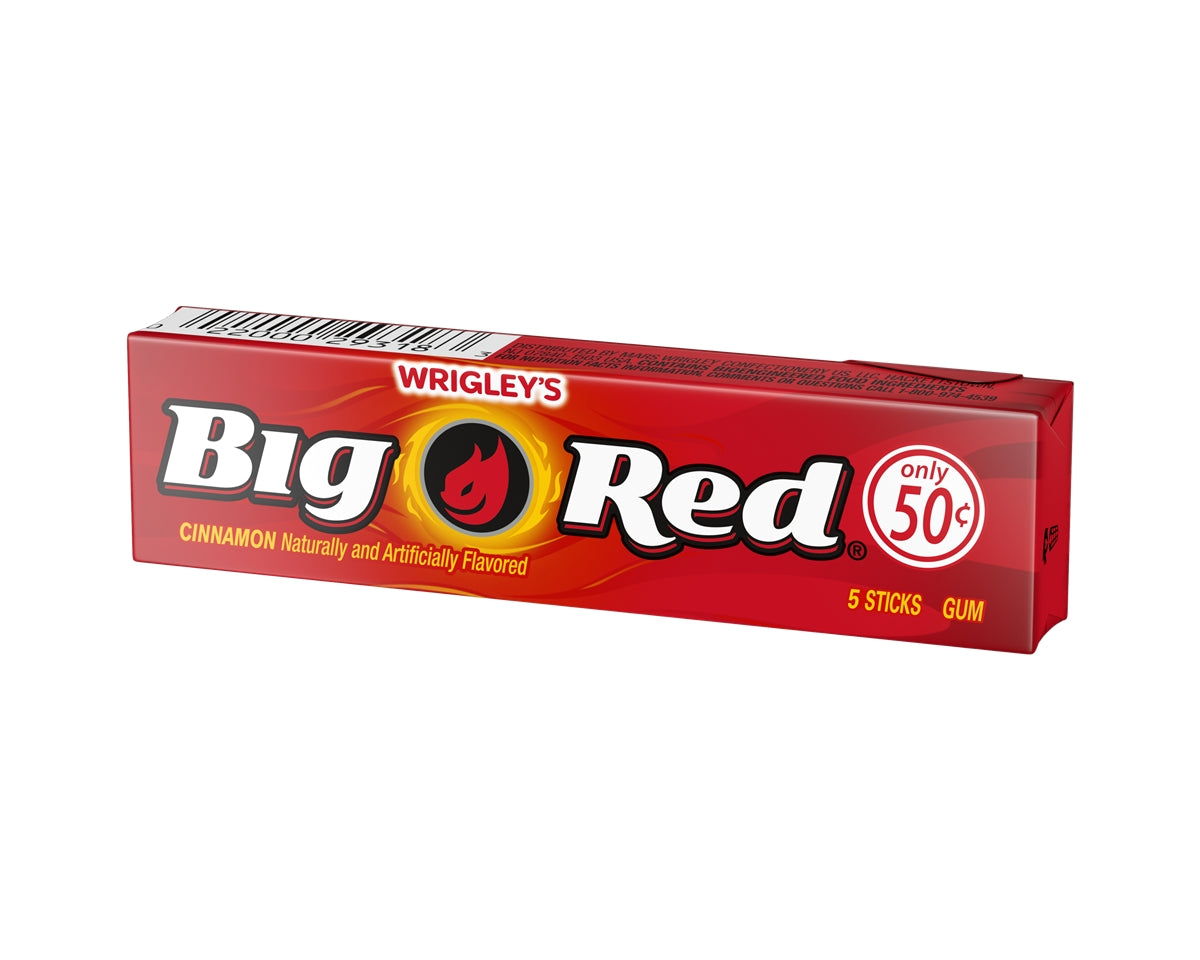 Wrigley's Big Red Gum - 40 / Box – Candy Favorites