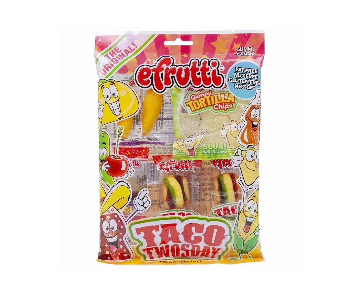 eFrutti Taco Twosday Gummi Candy Bag - 12 / Case – Candy Favorites