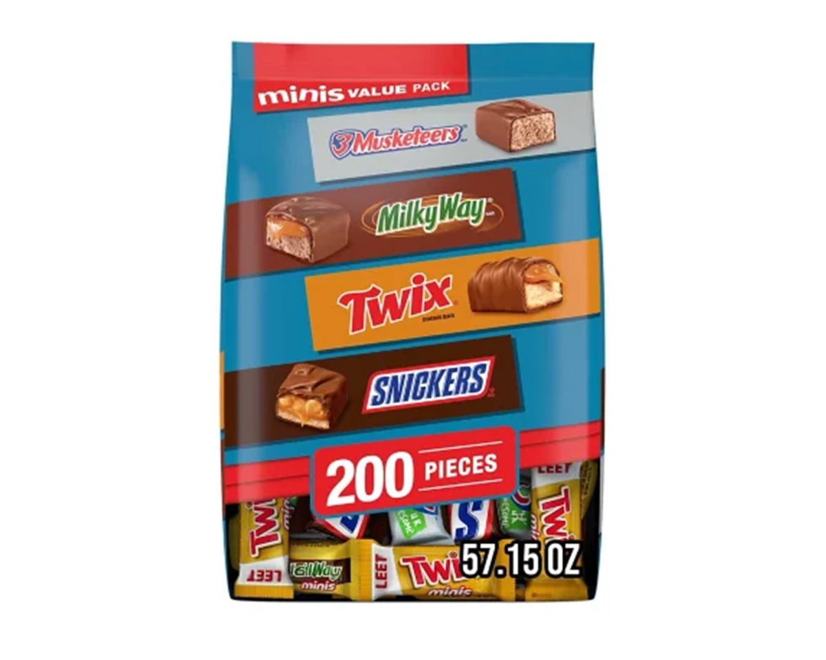 Mars Chocolate Favorites Mini Mix - 1 Unit / 200 Pieces – Candy Favorites