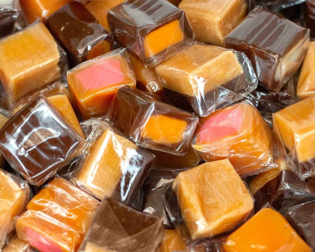 Assorted Wrapped Caramel Cubes - 5 lbs. – Candy Favorites